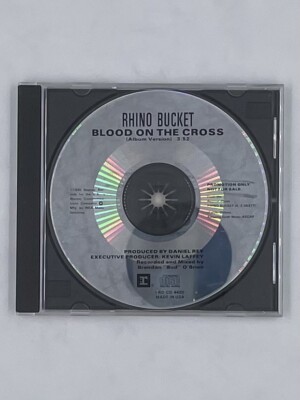 Rhino Bucket Blood On The Cross Promo CD 1990 | eBay
