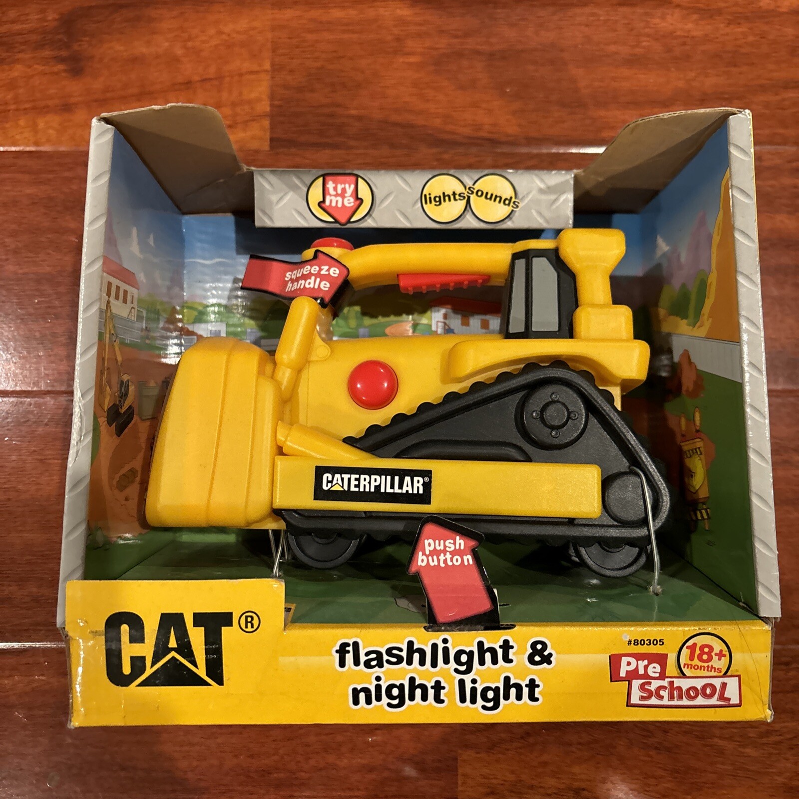 BRAND NEW Caterpillar Bulldozer Flashlight & Night Light CAT FREE SHIPPING | eBay