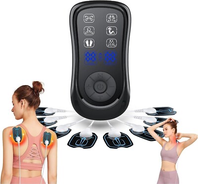 EMS TENS Unit Muscle Stimulator, 6-Mode TENS Machine for Pain Relief ...