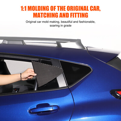 Carbon Fiber Rear Window Louver Shutter Trim Sticker For Subaru ...