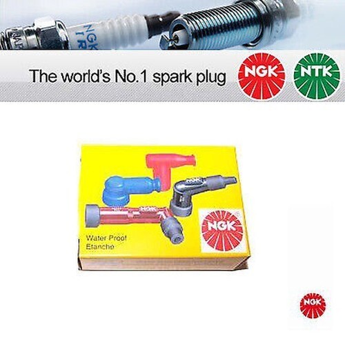 NGK RC-X140 / RCX140 / 5937 Racing Spark Plug Caps Pack of 12 ...