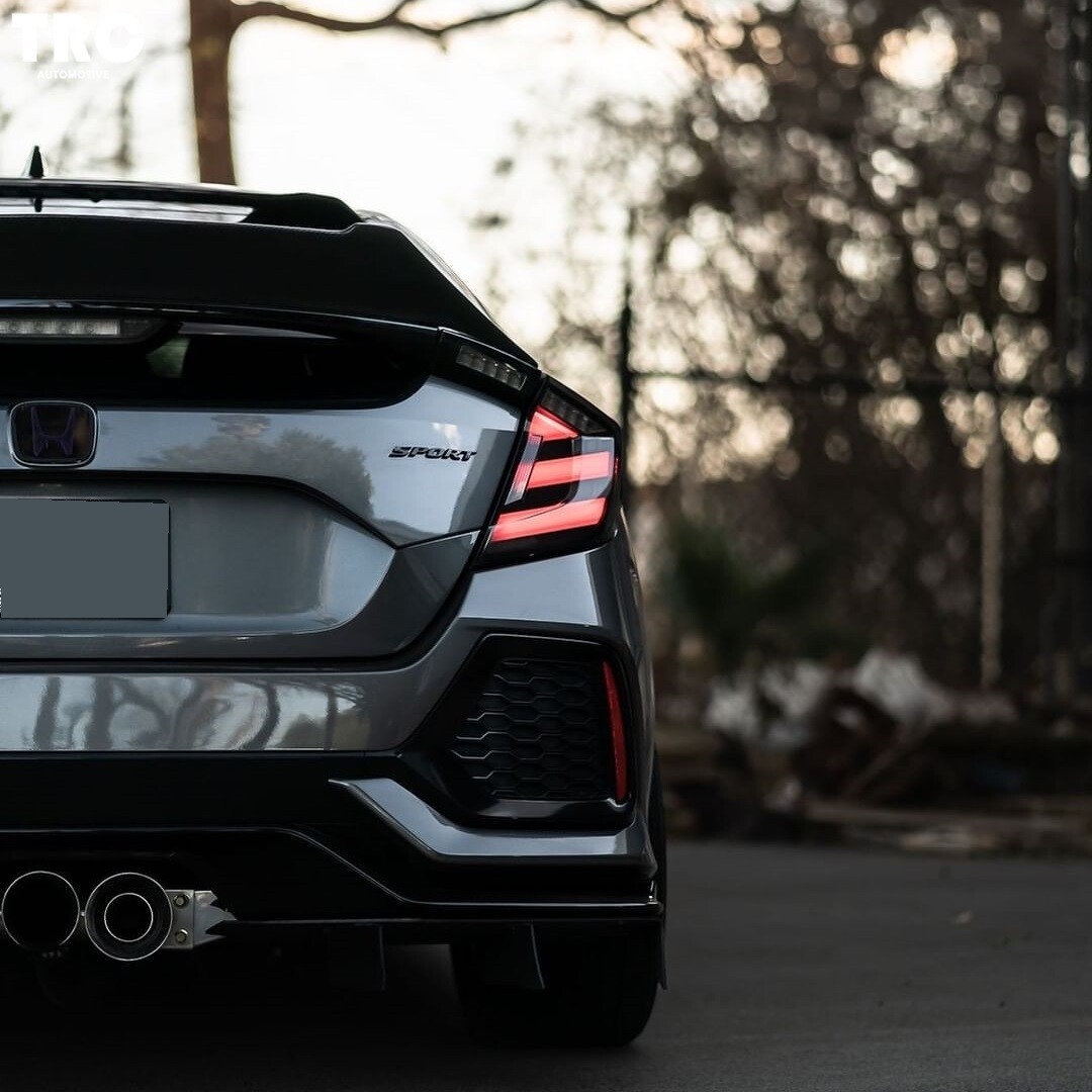 4PCS LED Tail Lights for 2016-2021 Honda Civic Hatchback/Type R Tail ...