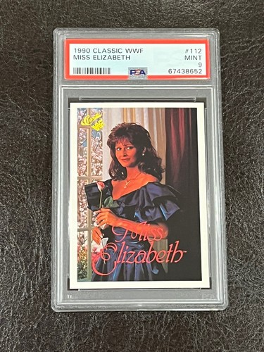 1990 Classic WWF Miss Elizabeth #112 PSA 9 MINT! WWE | eBay
