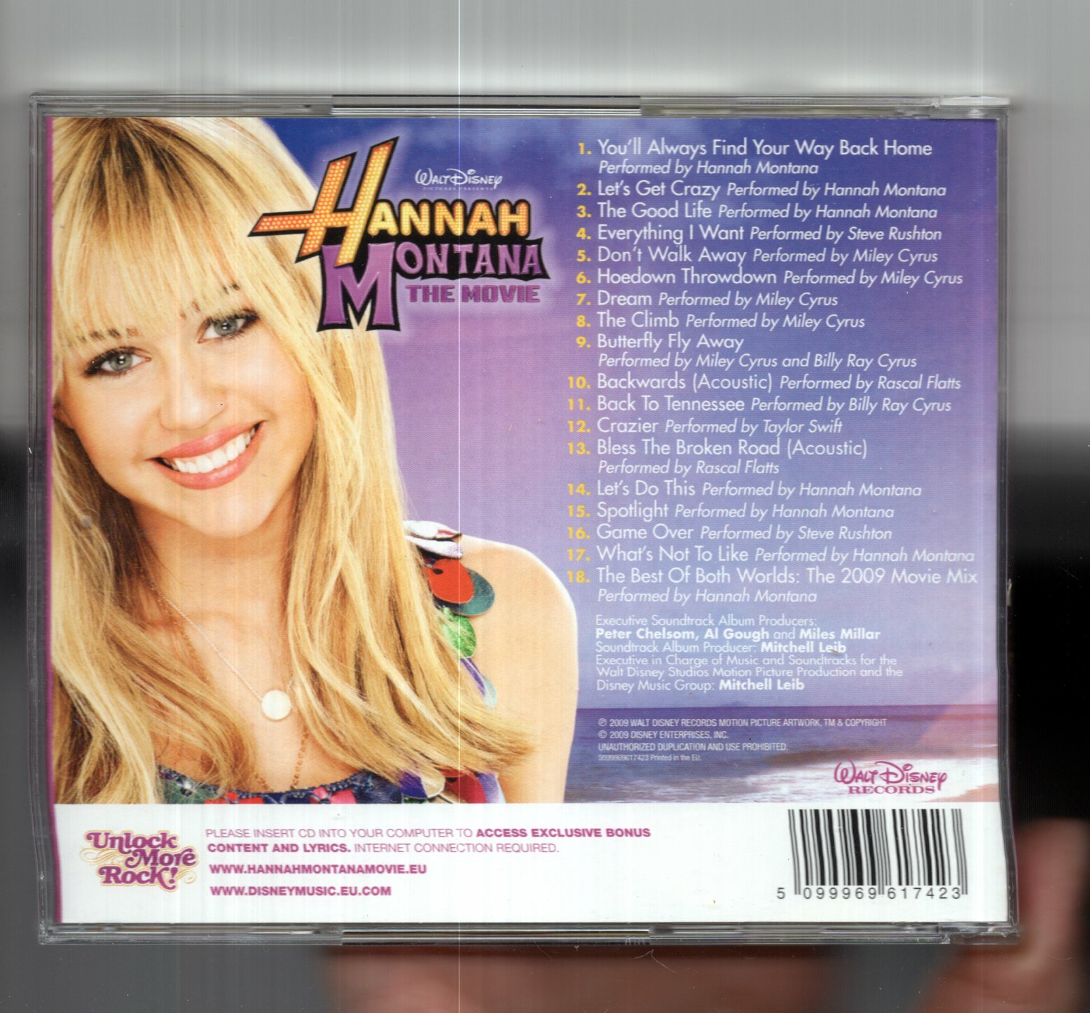Hannah Montana - (The Movie/Original Soundtrack, 2009) for sale online ...