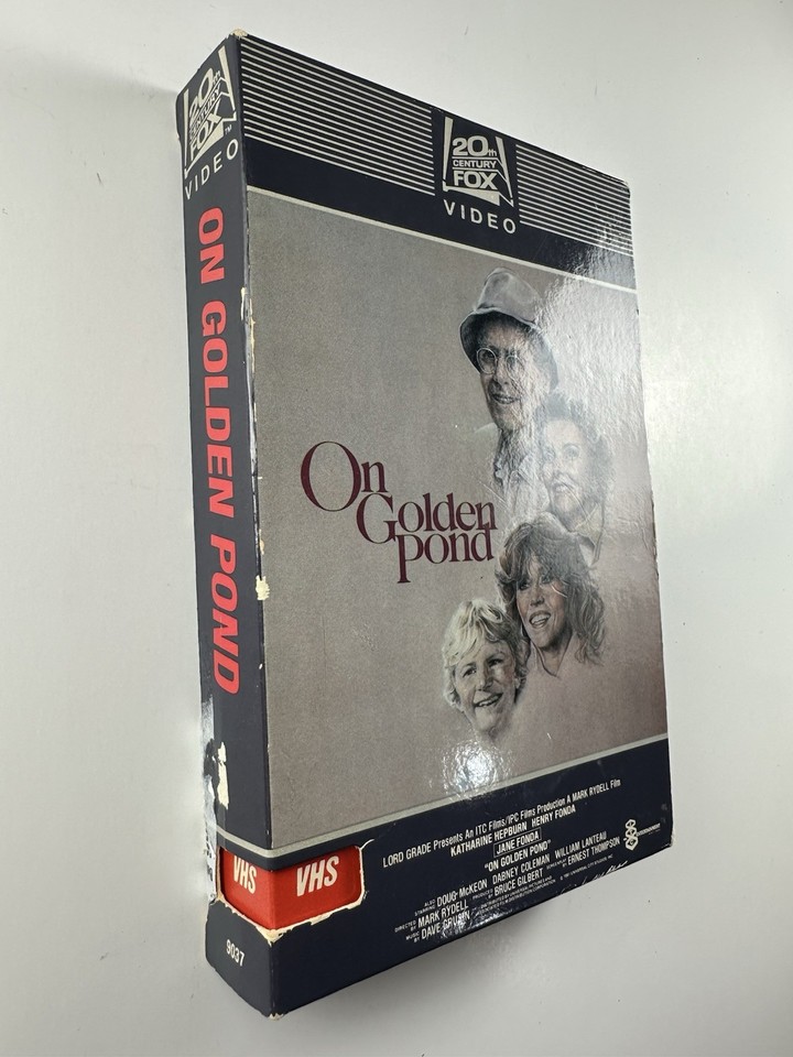 On Golden Pond VHS Katharine Hepburn 20th Century Fox Video Drawer Box ...