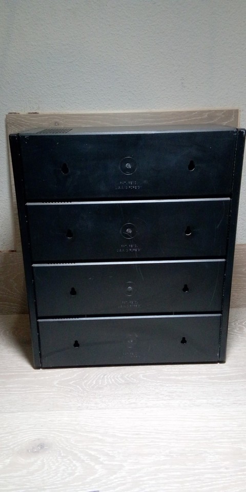 Laserline 48 CD PS1 Compact Disc Storage Case Holder Lock Eject Doors ...