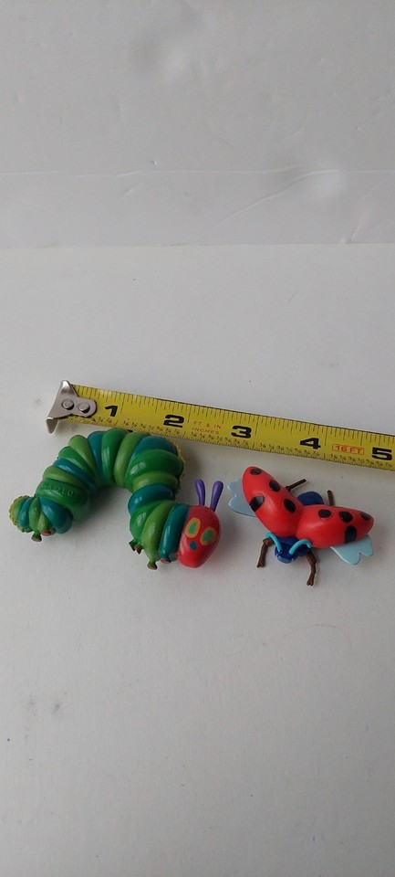 The Very Hungry Caterpillar & Ladybug PVC Toy Figure Cake Topper Eric ...