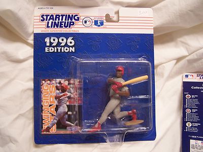 Starting Lineup Edition Ron Gant Reds Starting Lineup SLU 1996 NIP | eBay