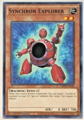 Yugioh Synchro Storm LED8-EN048 Synchron Explorer Common NM/M | eBay
