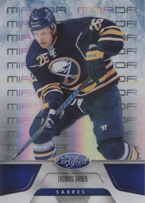 2011-12 Panini Certified - Thomas Vanek #51 Mirror Blue /99 for sale ...