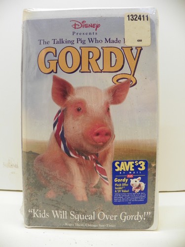 Walt Disney's Gordy VHS Factory sealed unopened. | eBay