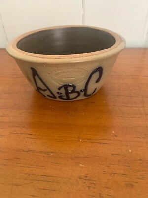 Beaumont Pottery ABC Bowl | eBay