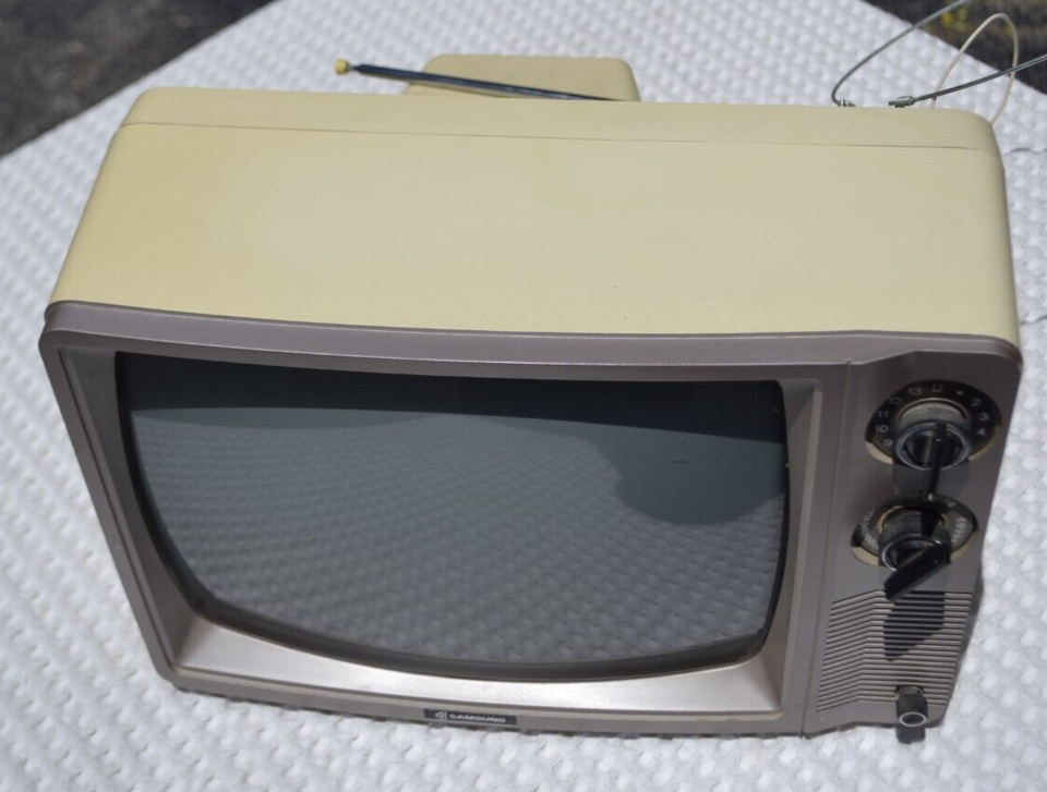 1986 Samsung BT-307MR Portable Color Television (working) | eBay