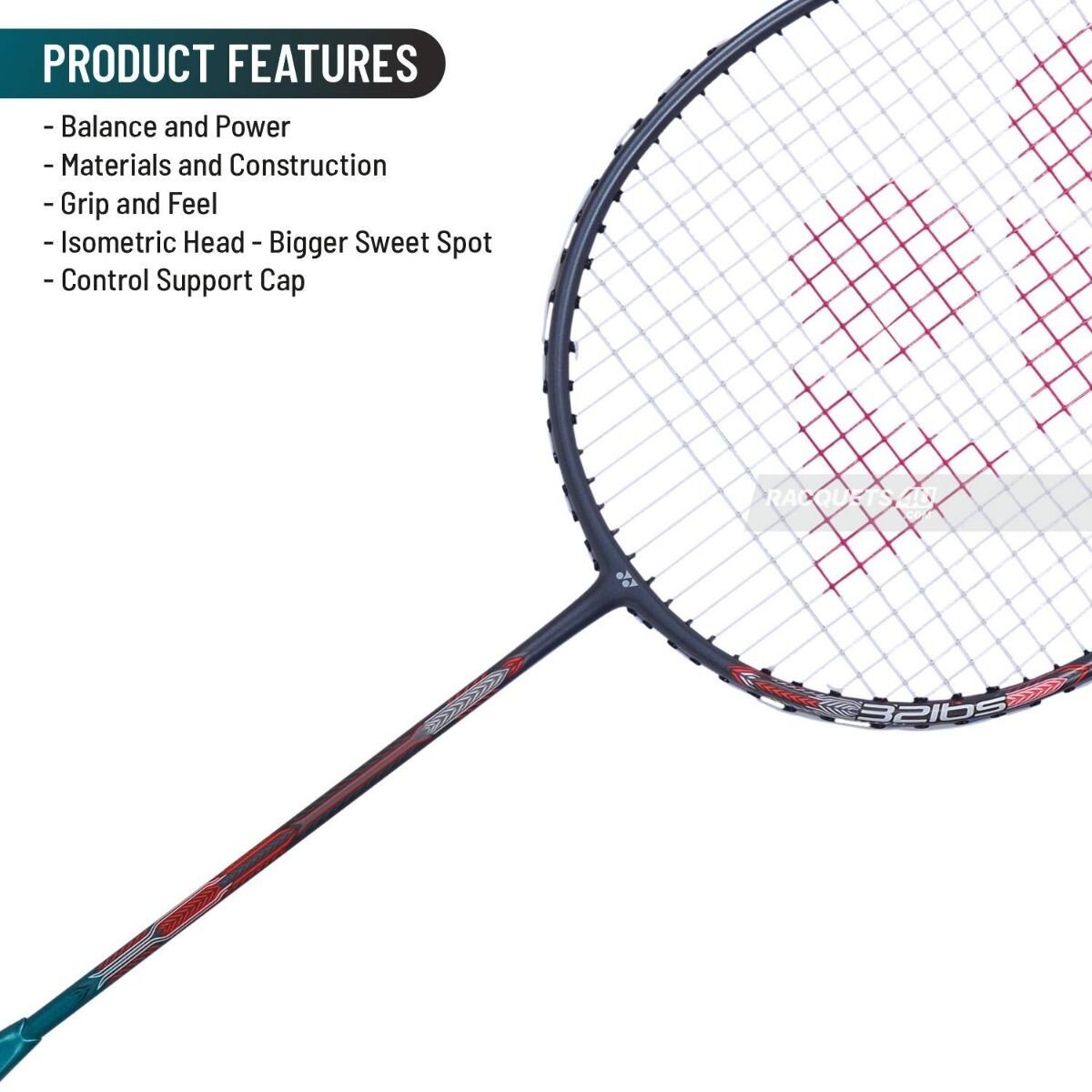 Yonex Badminton Racquet Astrox Attack 9 Black G4 4U(80GMS-32LBS)(Made ...
