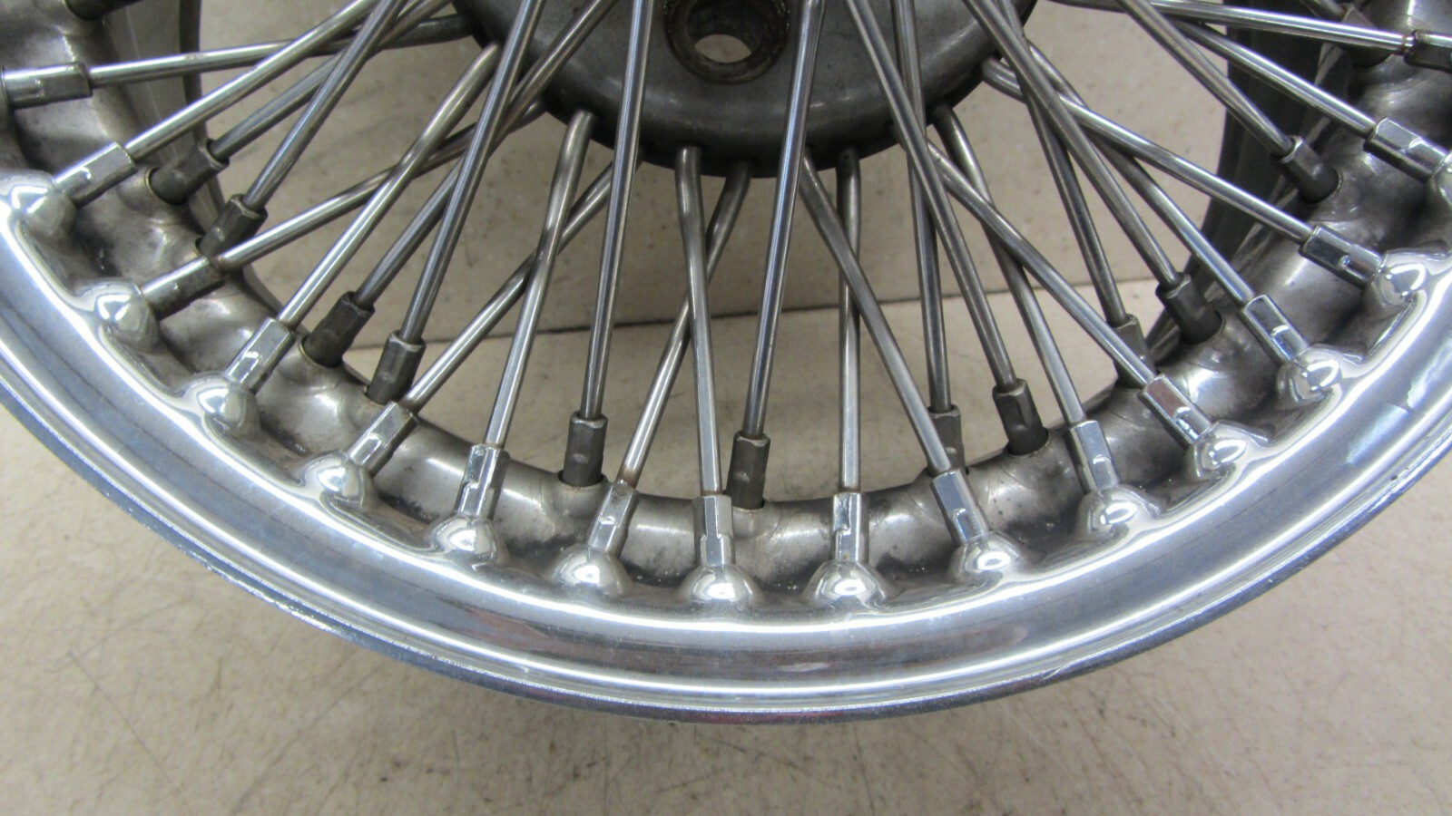 15” 15X7 FWD Dayton Wire Wheel Rim Cadillac Caddy Chrome Spokes 5x115 ...
