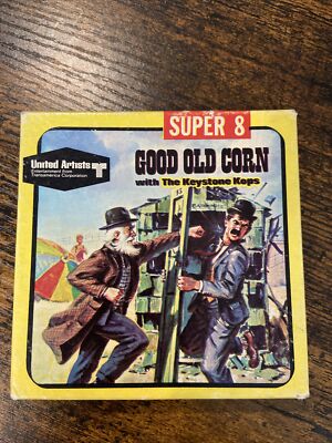 Vintage Super 8 “Good Old Corn with Keystone Kops” United Artists Film ...