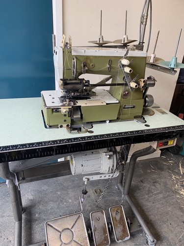 Rimoldi 263 Industrial Elasticator Automatic Sewing Machine Coverstich ...