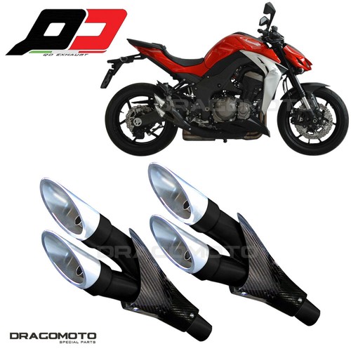 KAWASAKI Z1000 / SX 2017 2018 Exhaust QD POWER GUN Black AKAW0230002 ...