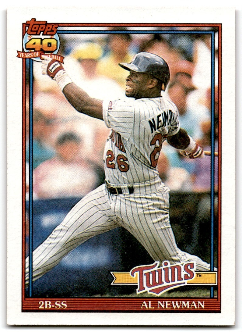 1991 Topps Al Newman Minnesota Twins #748 | eBay