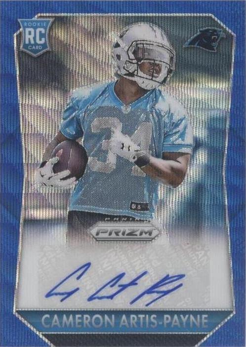 2015 Panini Prizm - Rookie Signatures Cameron Artis-Payne #RS-CAP Blue ...