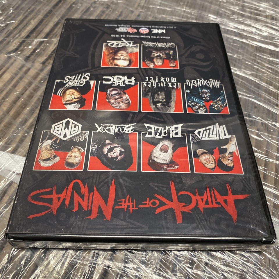 2021 Twiztid Attack Ninjas live concert DVD roc xul elu boondox axe ...