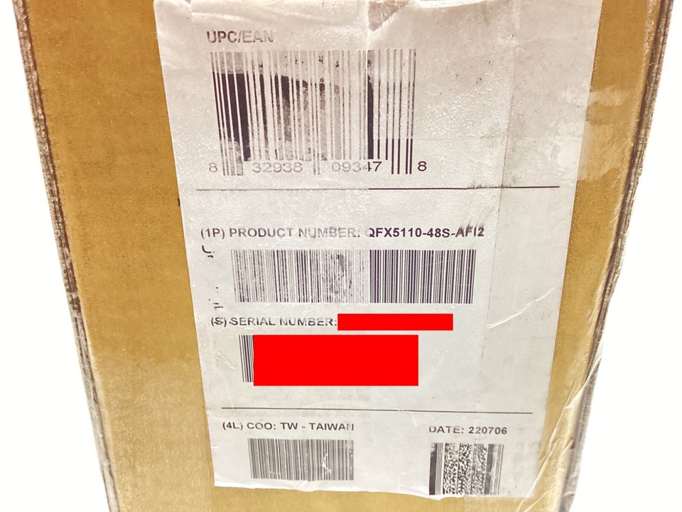 Juniper QFX5110-48S-AFI2 Switch - 48 Ports QSFP28/SFP+ - 2x 195W PSU ...