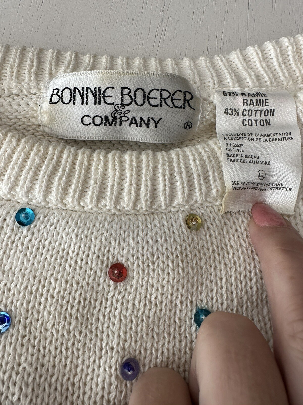 Vintage Bonnie Boerer & Company, 1989 Happy New Year … - Gem