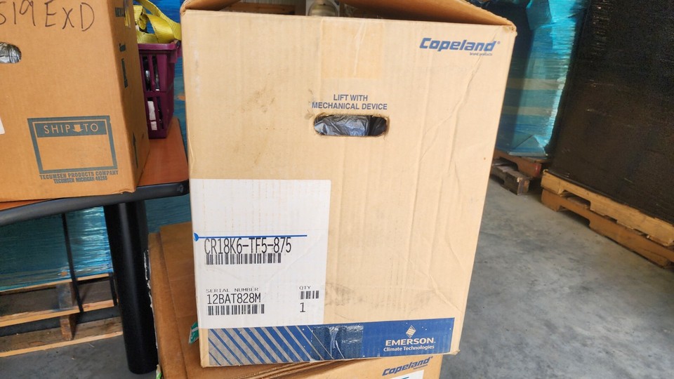 CR18K6-TF5-875 COPELAND AC COMPRESSOR 230V 3-Phase 18,000Btu R22 | eBay
