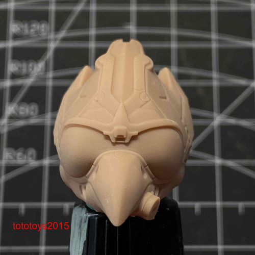 1:6 1:12 1:18 Mechanical Cyber Birdman Head Sculpt For 12" 6" 3.75 ...