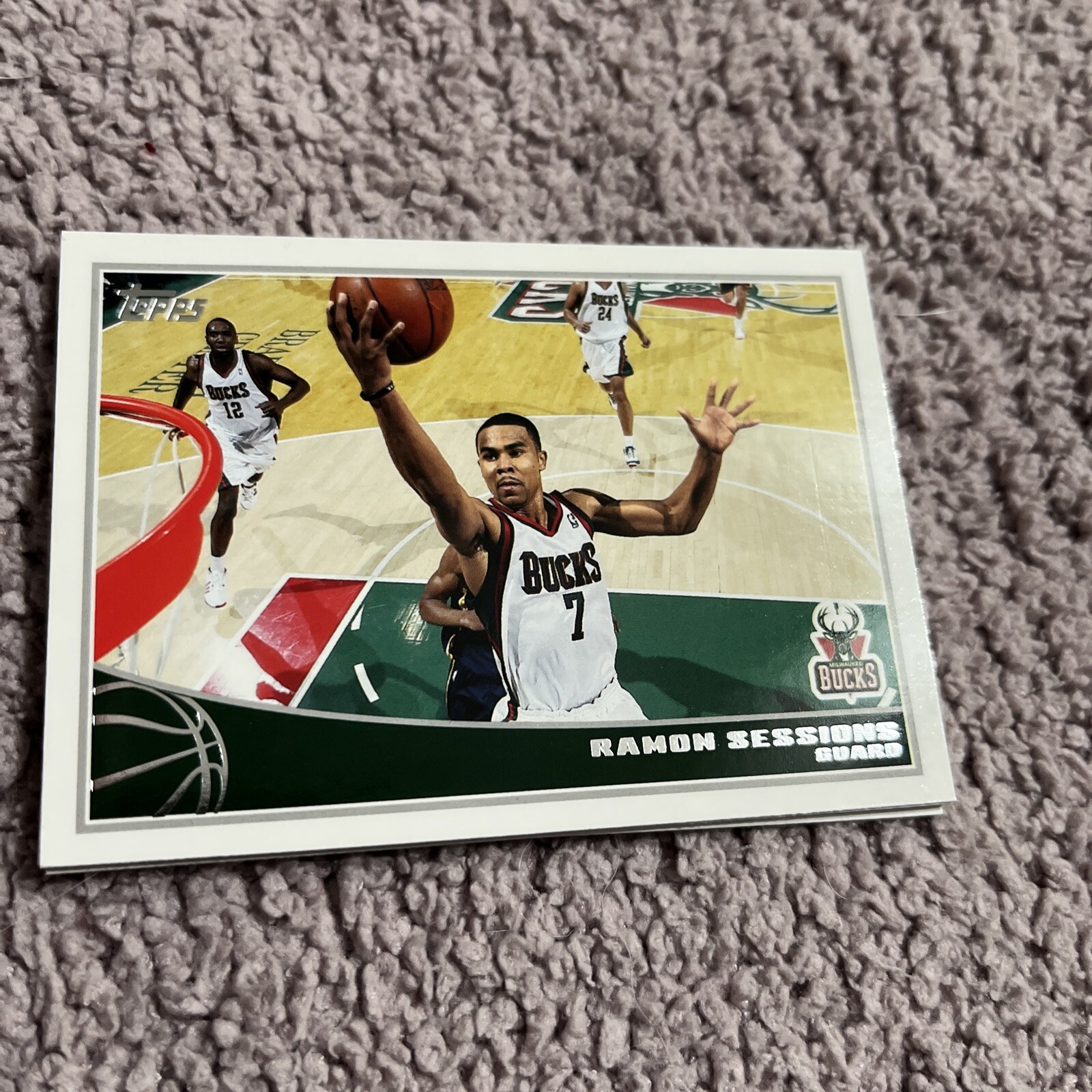 2009-10 Topps Milwaukee Bucks Basketball Card #158 Ramon Sessions | eBay