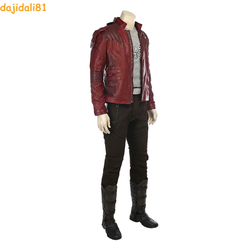 Guardians of the Galaxy Vol. 2 Star-Lord Cosplay Men Costume Halloween ...