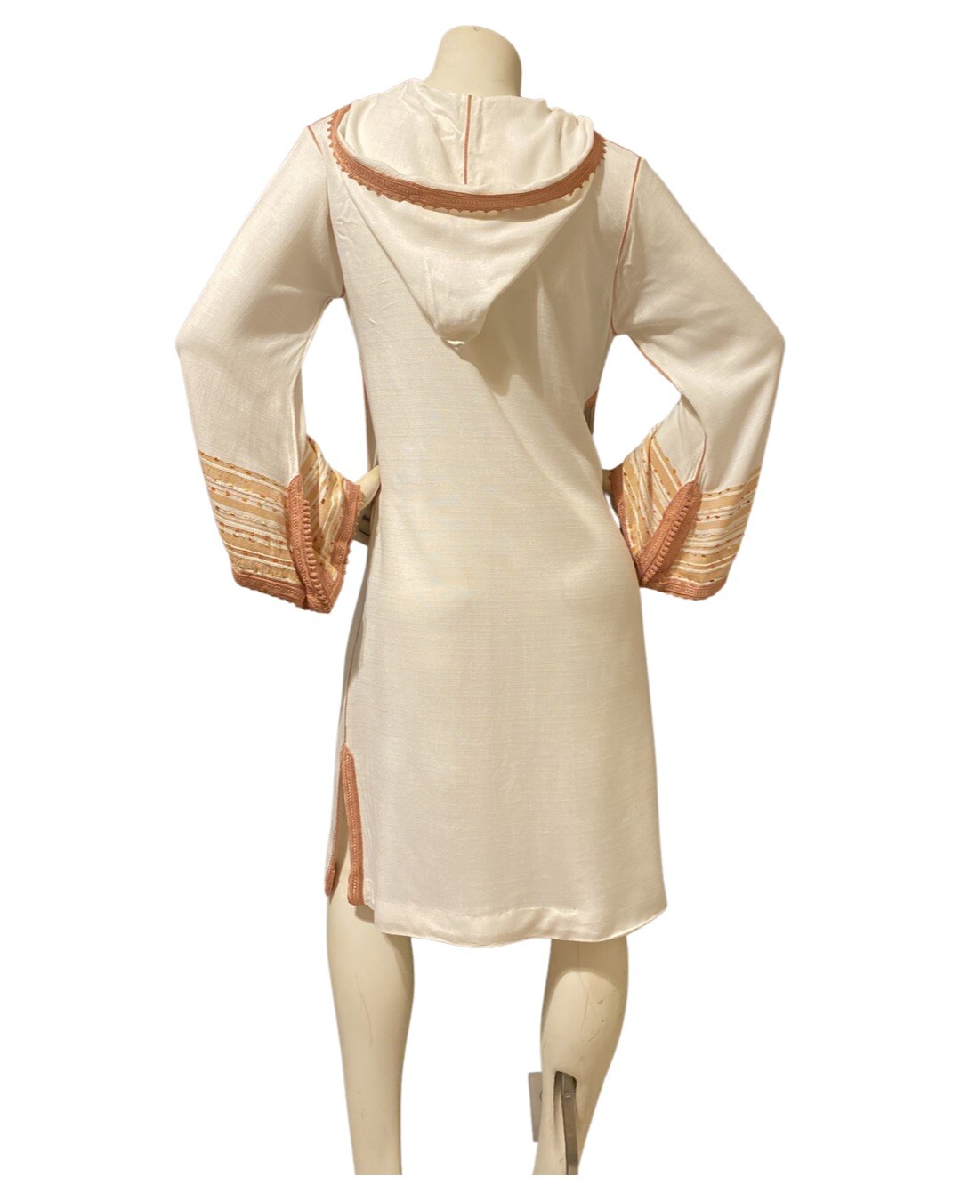 Jellabiya Galaba Jellaba Jilbab Abaya MIDI Dress Djellaba Khimar Hood ...