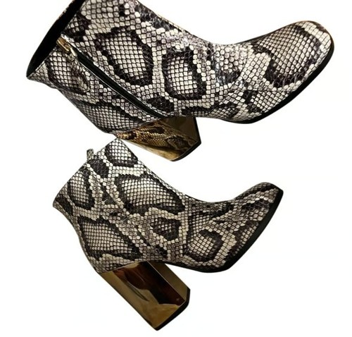 Furla PYTHON ANKLE BOOTS size 3 | eBay