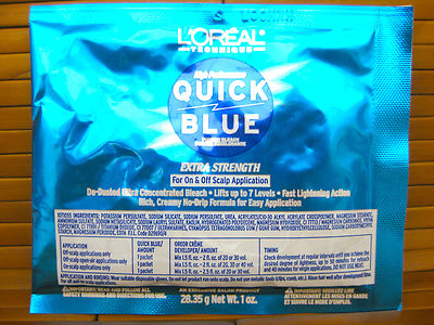 L'oreal Quick Blue Highlighting Hair Bleach Powder, 1 oz | eBay
