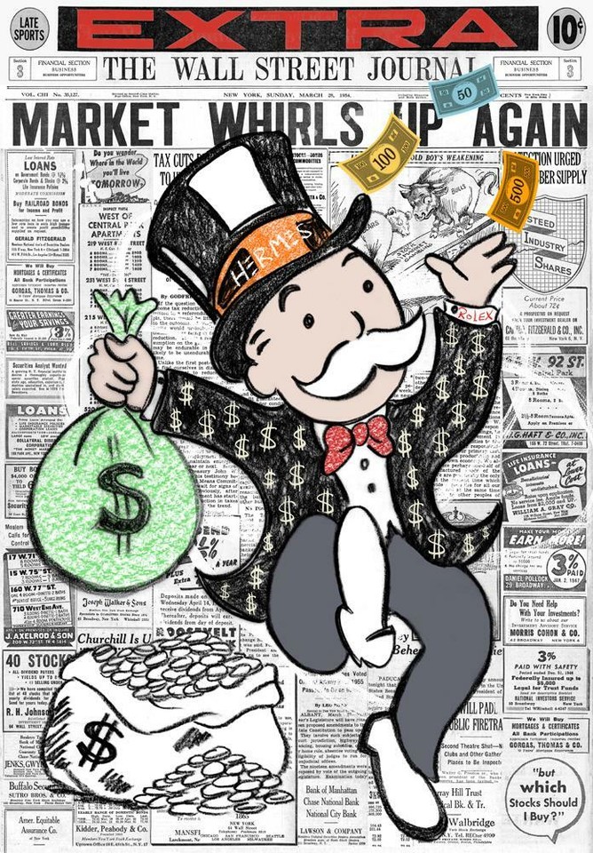 Hasbro Monopoly Man Gift Mug + Coaster + Collector Tin MONEY BAGS ...