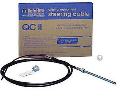 SeaStar Teleflex SSC6138 Quick Connect QC II & NFB Steering Cable 38 ft ...