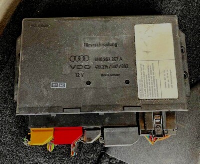 01 02 Audi TT HARD TOP - CCM BCM BODY COMFORT CONTROL MODULE 8N8 962 ...
