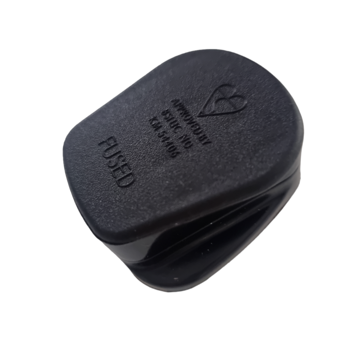 Black Mains Plug 13A UK 3 PIN 240V 13AMP Electric Power Socket Adaptor ...