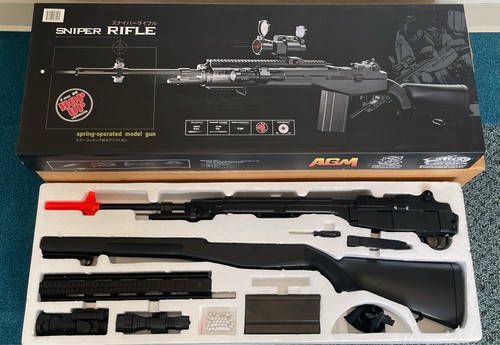 Airsoft M1 Garand Sniper Rifle Heavy Springer | eBay