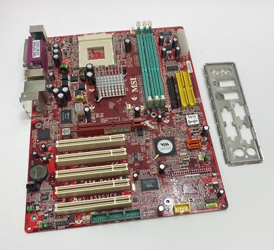 MSI MS-6590 VER: 2 / KT6 Delta Socket 462 / Socket A Motherboard and ...