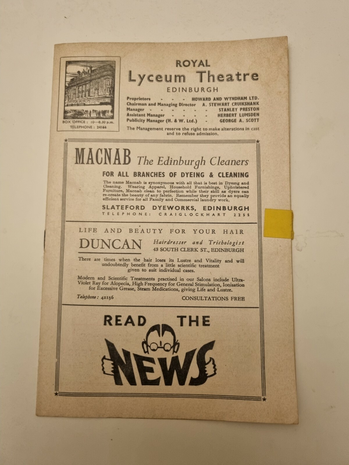 DR ANGELUS - WILSON BARRET TIMOTHY MOXON JACQUELINE MACKENZIE JUNE ...