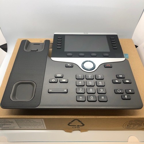 Cisco CP-8841-K9 VoIP IP Phone in Box with Stand and Handset NEW OPEN ...