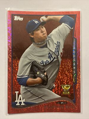 2014 Topps Red Hot Foil Hyun-Jin Ryu Hyun-jin Ryu #40 | eBay
