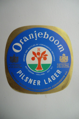 LARGER MINT ORANJEBOOM ROTTERDAM HOLLAND PILSNER LAGER BREWERY BEER ...