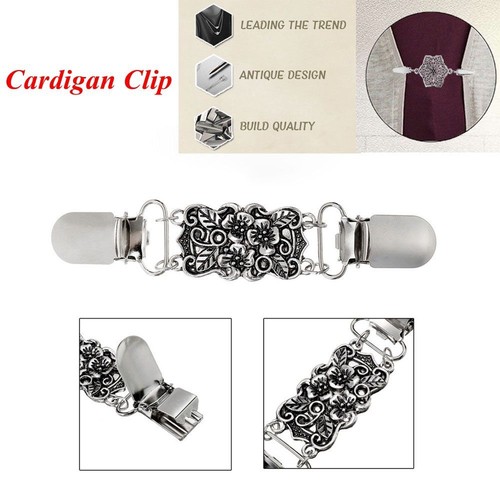 Retro New Shawl Brooch Cardigan Clip Sweater Blouse Pin Duck Clip ...