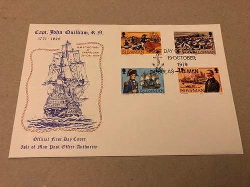 Isle of Man FDC 1979 Captain John Quilliam | eBay