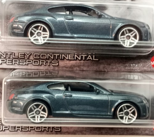 2021 Hot Wheels Factory 500 HP Bentley Continental Supersports Lot Of 2 Walmart | eBay