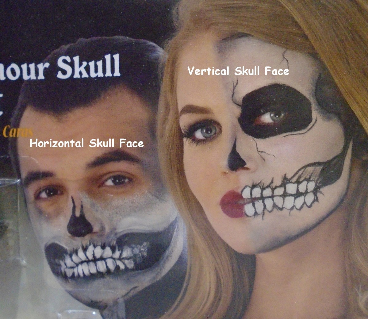 Skull Face Makeup Guy