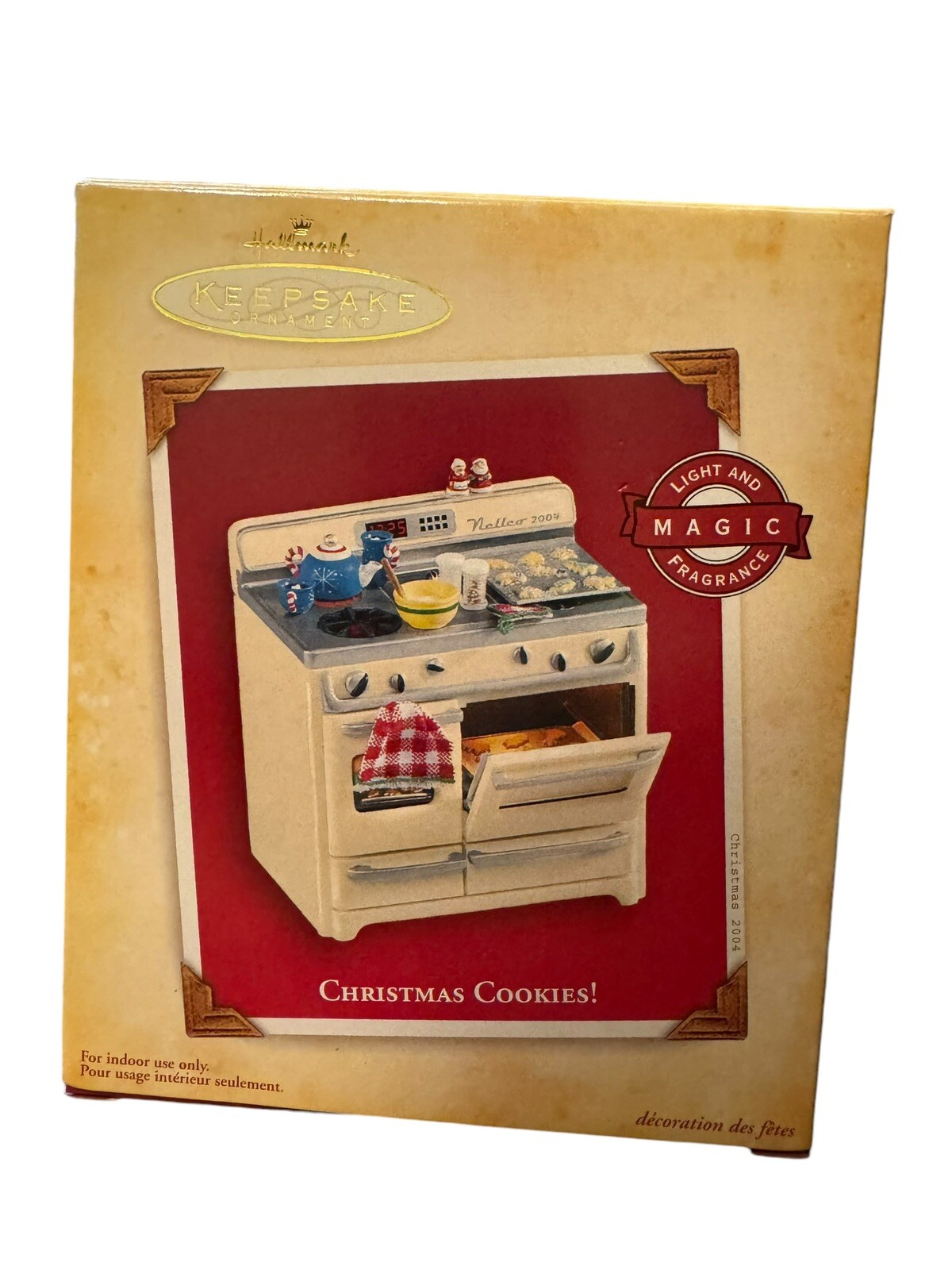 Hallmark Magic Ornament - 2004 Christmas Cookies Stove Oven (QLX7611 ...