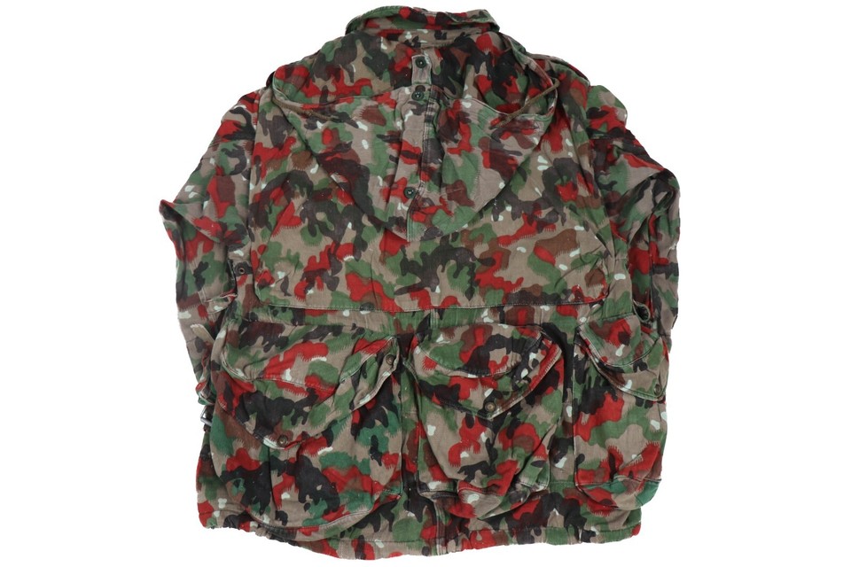 Large - Swiss Army M70 Alpenflage Parka Field Jacket Military ...